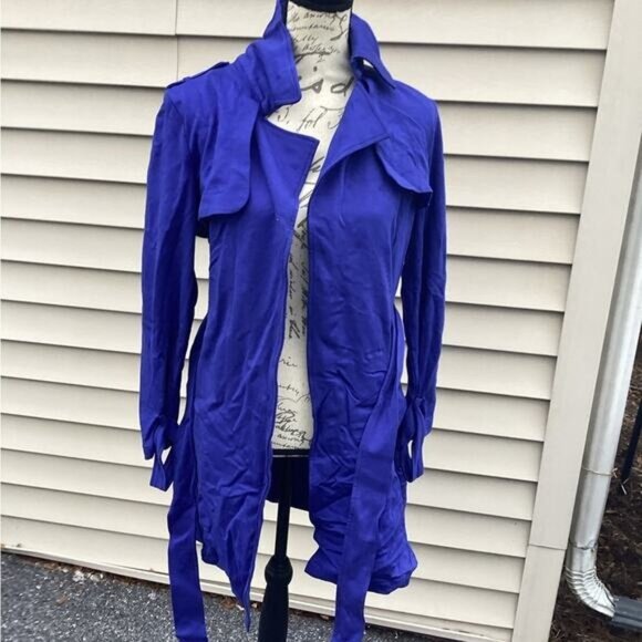 Alice Blue | Jackets & Coats | Grandpa Mob Wife Clean Girl Office Fairy ...